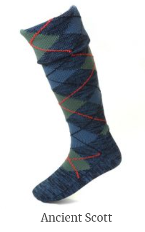 Clansman Full Argyle Kilt Hose - The Scottish Tartans Gift Shop