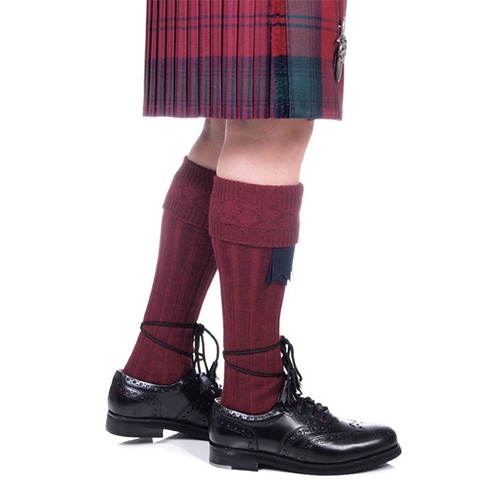 Rich Wool Kilt Hose - The Scottish Tartans Gift Shop