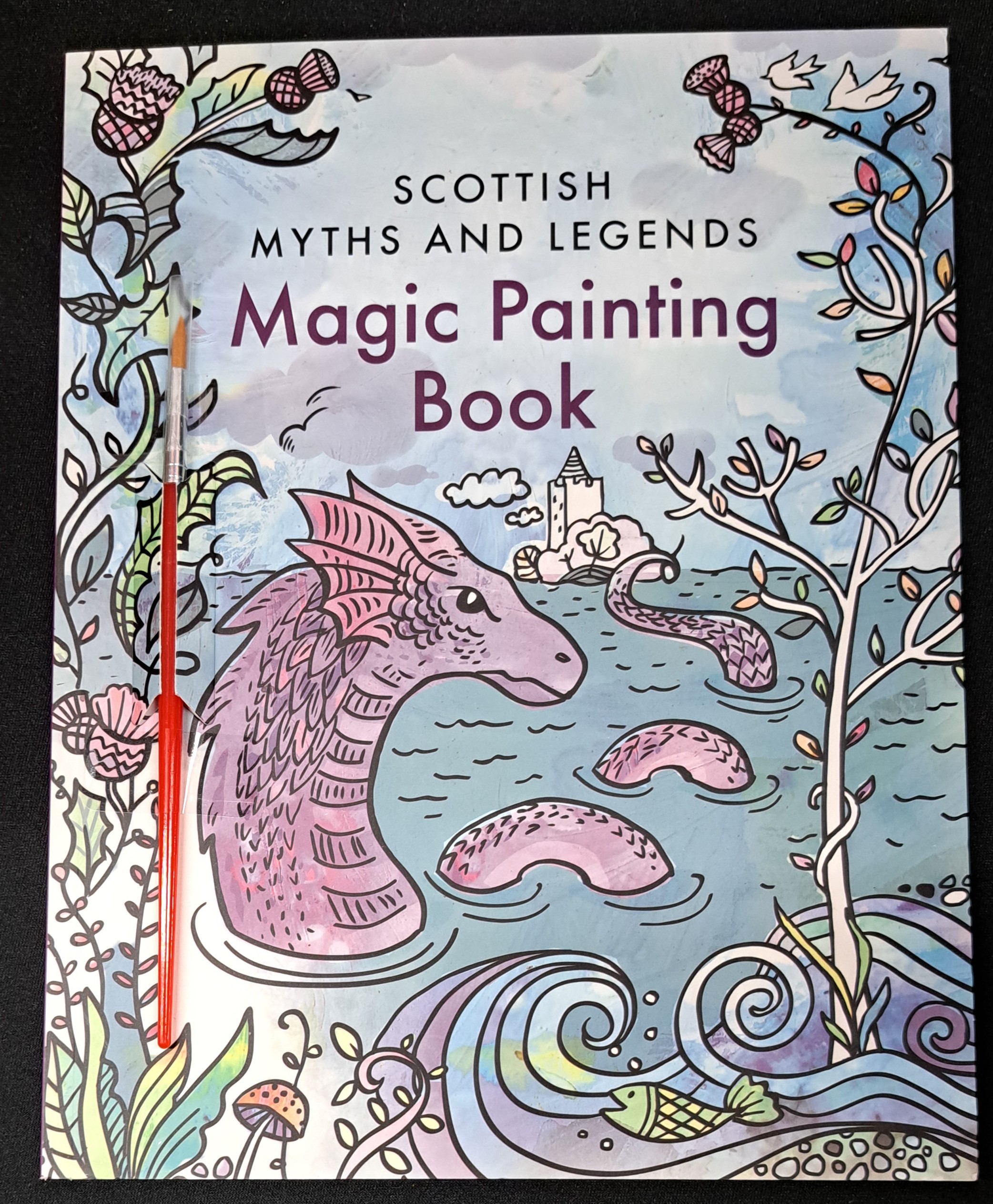 Scottish Myths and Legends Magic Painting Book - The Scottish Tartans ...